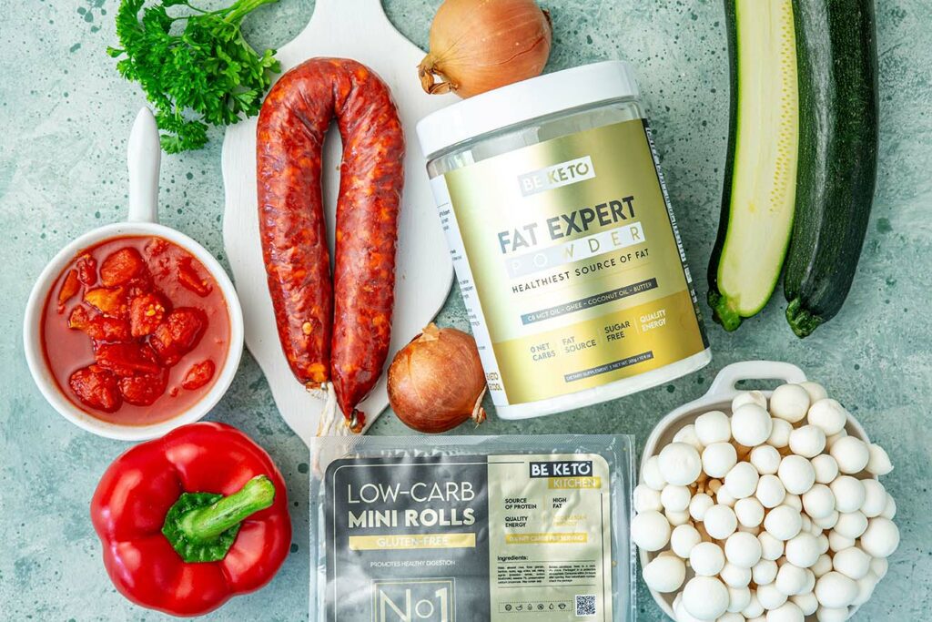 Keto danie jednogarnkowe - BeKeto™ - sklep keto & low carb